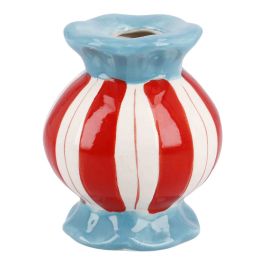 Blumenvase Bonbon, weiß - 11 cm